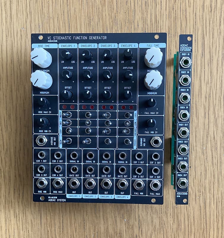 ADDAC506 VC Stochastic Function Generator + ADDAC506B | Reverb