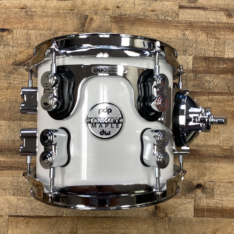 Used - PDP 7x8 Concept Maple Tom Pearlescent White | Reverb