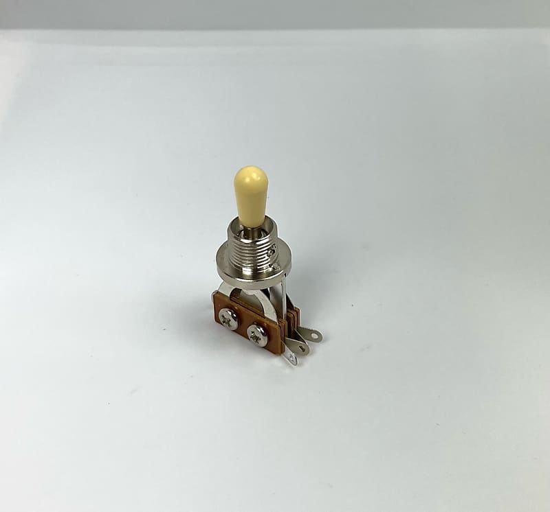 3 Way Toggle Switch (Select Colors) - Chrome - Ivory Tip | Reverb