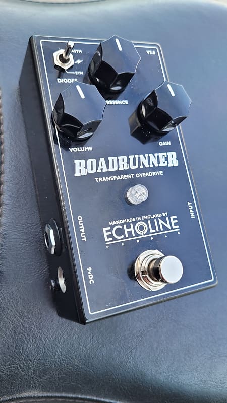Echoline Roadrunner Transparent Overdrive 2020s - Black | Reverb