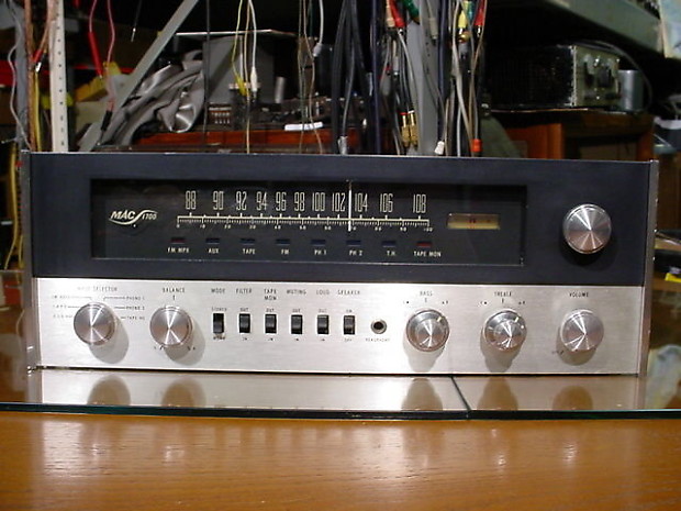 McIntosh Mac 1700 Tube/Solid State Hybrid FM Stereo Receiver | Reverb