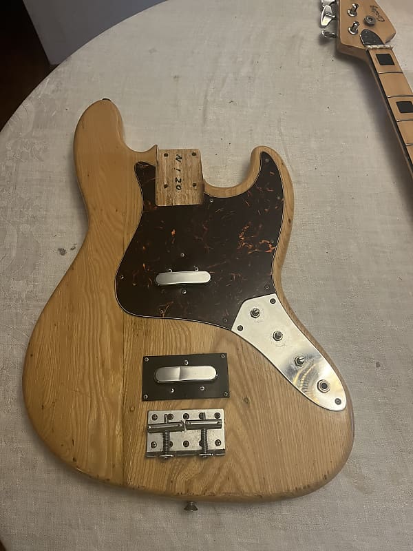 Cortez J Bass Body 1970s Japan All Original Solid Ash Reverb
