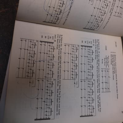 "Rhythmic Patterns for the Modern Drummer" Book by Joe | Reverb