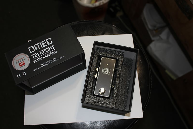 Orange Teleport OMEC Digital Audio Interface Pedal | Reverb