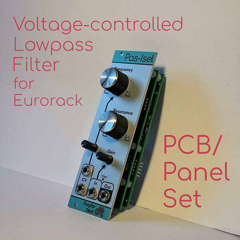 Dwyfor Tech Pas-Isel - Eurorack Lowpass Filter VCF - PCB & | Reverb