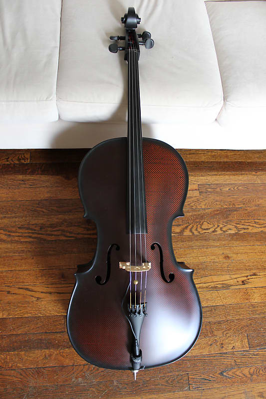 Glasser 4/4 size Carbon Composite Acoustic Cello with pick-up | Reverb