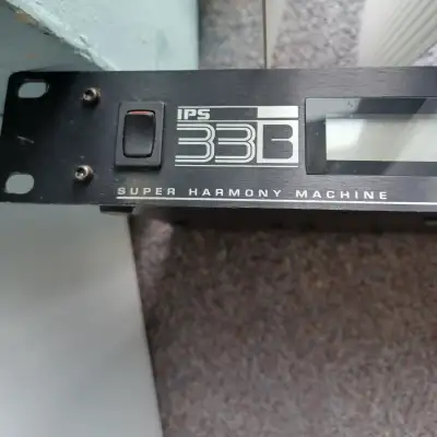 DigiTech IPS33B Super Harmony Machine 1990's 1" Black Rack | Reverb