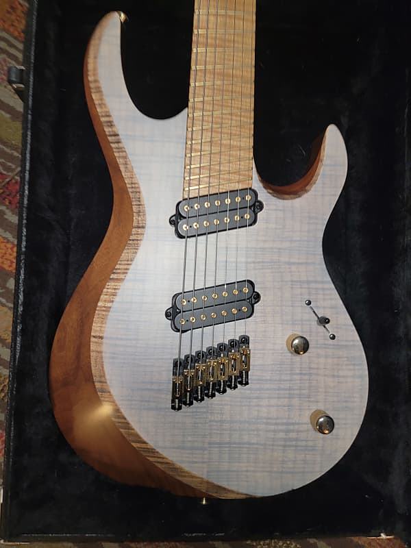 Kiesel Aries Bolt-On 7 String Multiscale Translucent White | Reverb