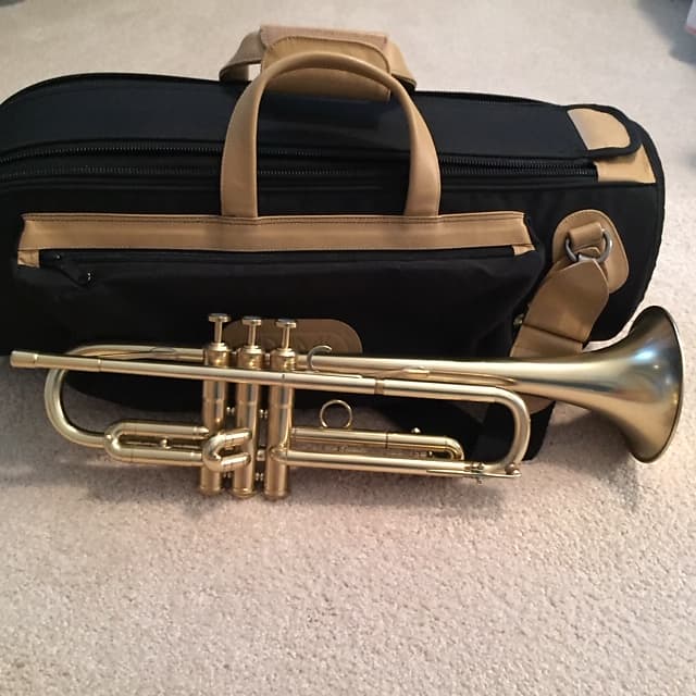 Adams A9 large bore trumpet with beautiful Satin lacquer | Reverb