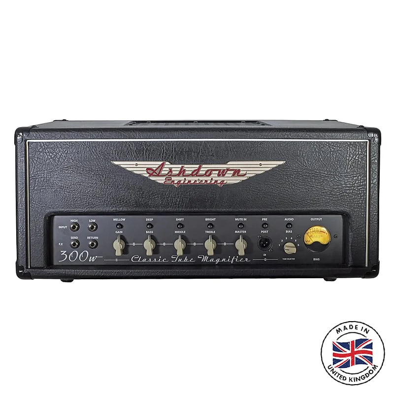 Ashdown CTM-300 UK Custom Shop 300-Watt All Tube Bass Amp | Reverb