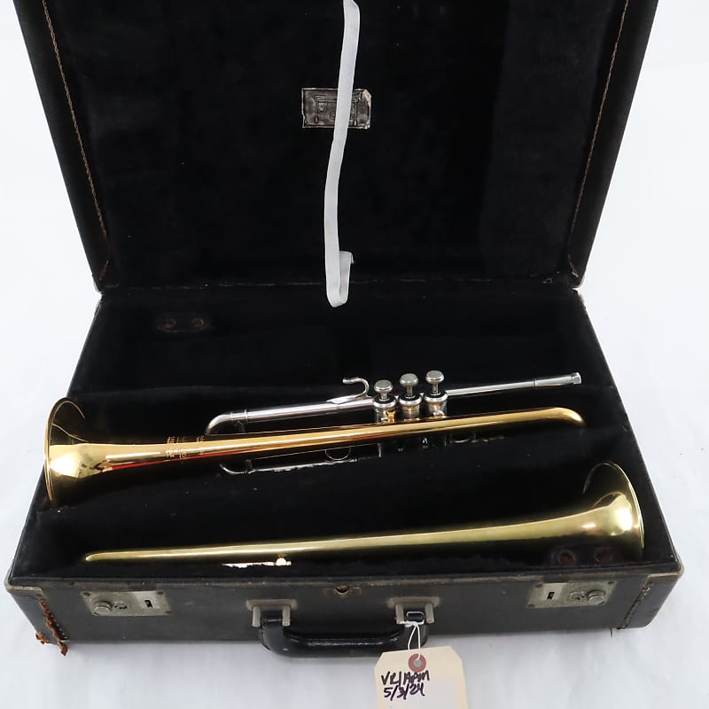 Mount Vernon Bach Stradivarius Trumpet 2 Tunable Bells SN | Reverb