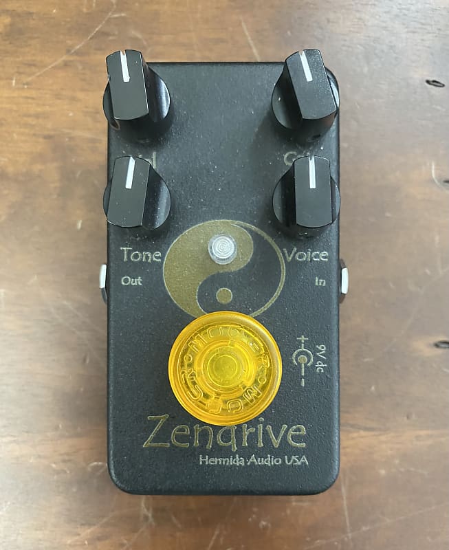 Hermida Audio Zendrive pedal Black Magic version Zen Drive | Reverb