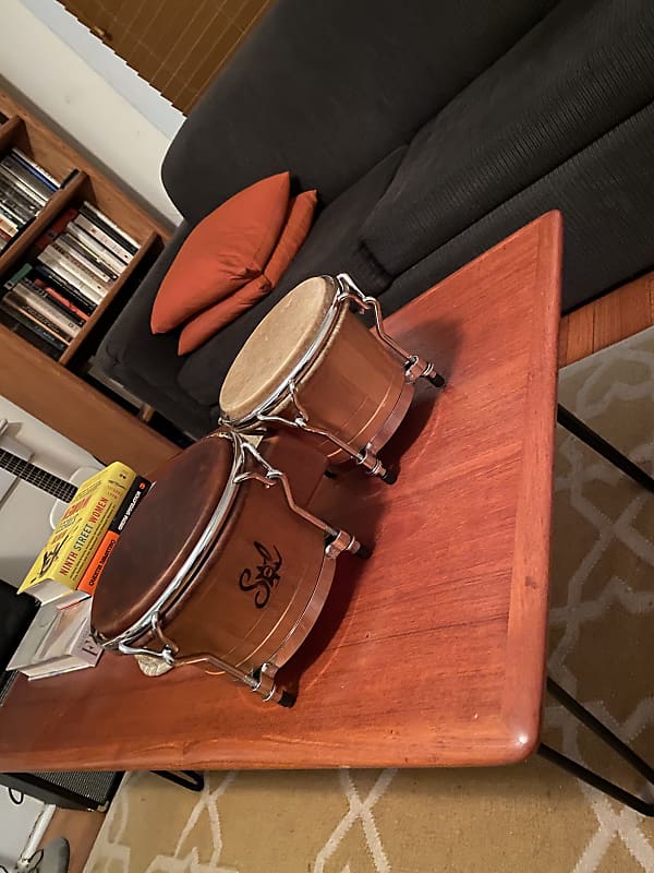 Sol Bongos 2015 Mahogany | Reverb
