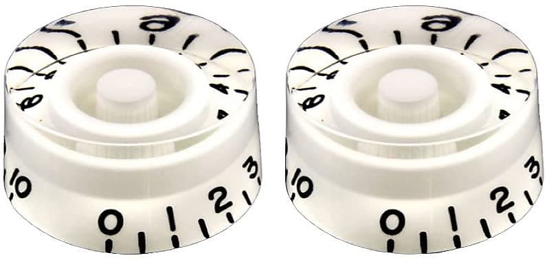 Allparts PK-0130-025 White Speed Knobs | Reverb