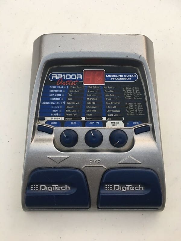 Digitech RP100A Artist Series Modeling Multi Effects | Reverb