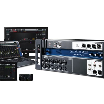 Soundcraft Ui16 16-Channel Rackmount Digital Mixer [DEMO] | Reverb
