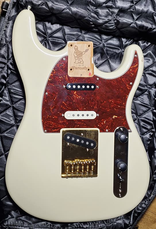 Warmoth Body Tele Strat combo White -USA made | Reverb