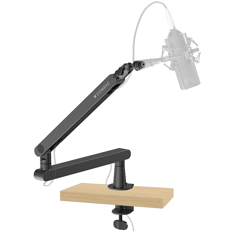 Microphone Boom Arm, 360° Rotatable Mic Stand, Low Profile | Reverb