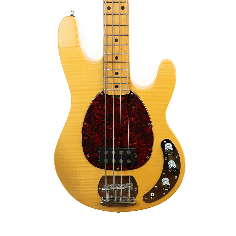 OLP MM2 flame maple natural 4-string bass electric guitar | Reverb
