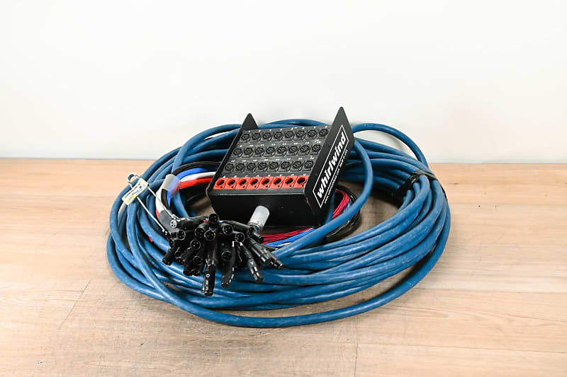 Whirlwind MS-24-8-XL-150 Medusa 24x8 Stage Snake CG01CC5 | Reverb