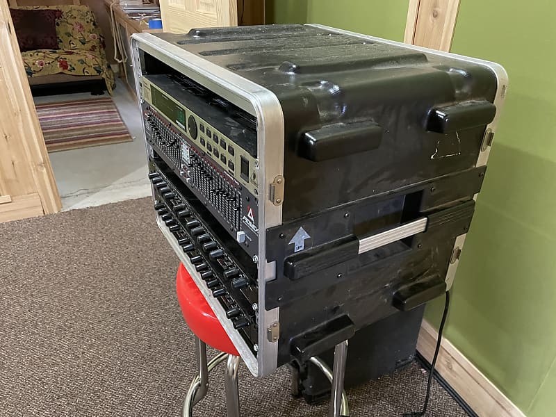 Full rack with Equalizer, compressors, and feedback destroyer | Reverb