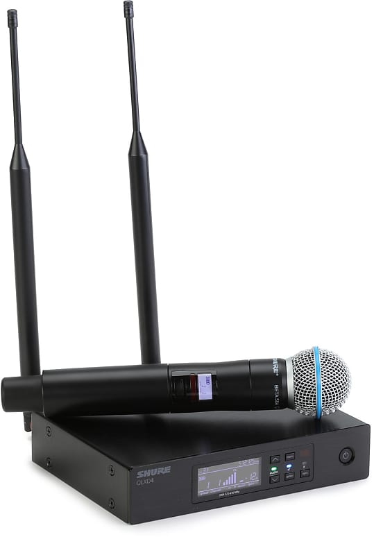 Shure QLXD24/B58 Digital Wireless Handheld Microphone System | Reverb