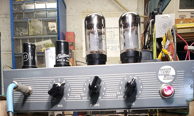 MASCO ME-18P LATE 1950'S Gray | Reverb