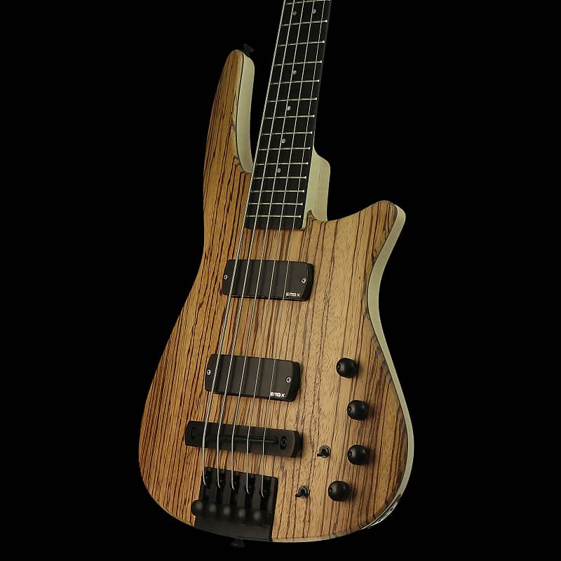NS Design CR5 RADIUS Bass Guitar Zebrawood | Reverb