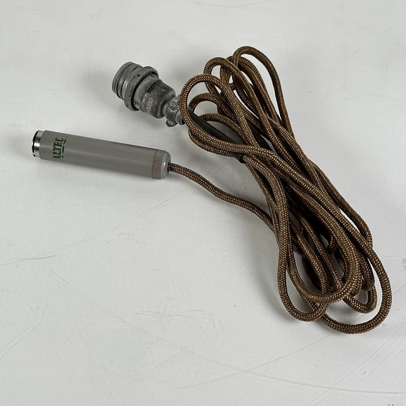 Altec M20 Lipstick Tube Microphone / 165A Base / 21 Omni | Reverb