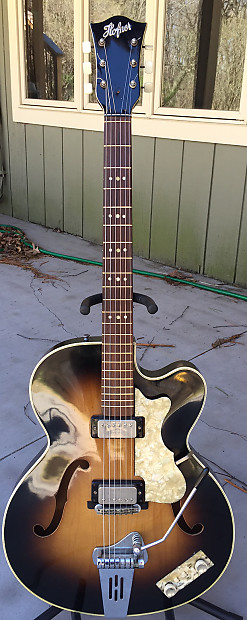 Hofner 4500 E2/V 1966 Vintage Sunburst Hollow Body FINAL | Reverb