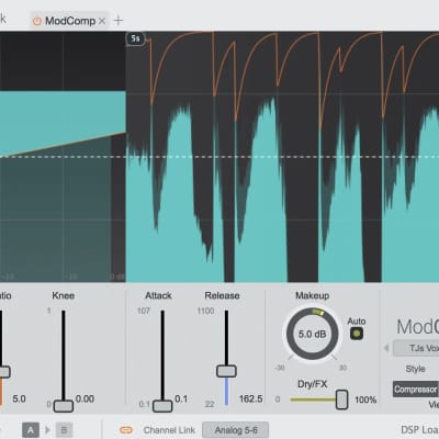 Apogee ModComp (Download) Modern Visual Compressor and | Reverb