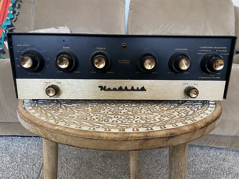 Heathkit SP-2 Stereo Tube Preamplifier | Reverb