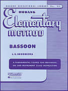 Rubank Elementary Method Bassoon | Reverb