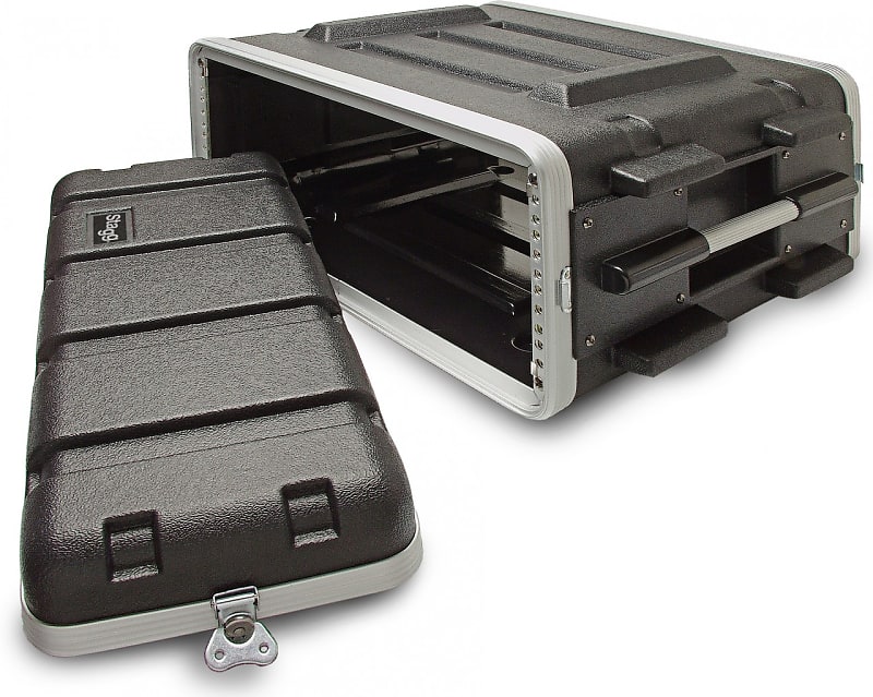 Stagg ABS-4U Shallow ABS Case for 4-Unit Rack - Lightweight | Reverb