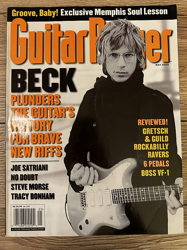 Guitar Player Magazine Beck May 2000 Back Issue with Lessons | Reverb