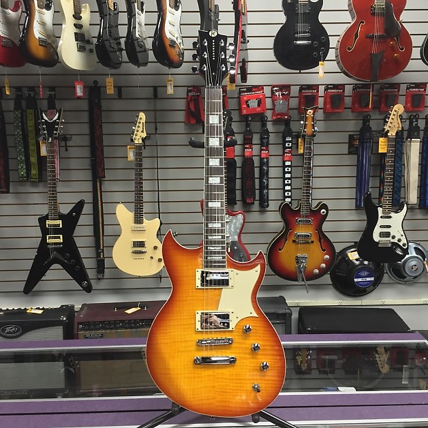 Reverend Sensei HB FM Faded Burst | Reverb