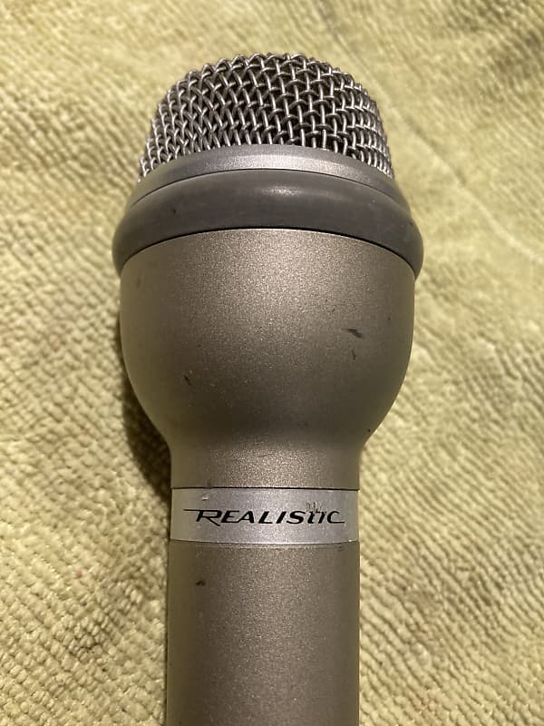 Realistic 33-1070B Microphone Made by Shure like EV RE50 | Reverb