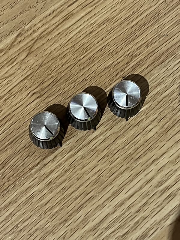 Marshall Pointer knob 1977 - Silver | Reverb UK