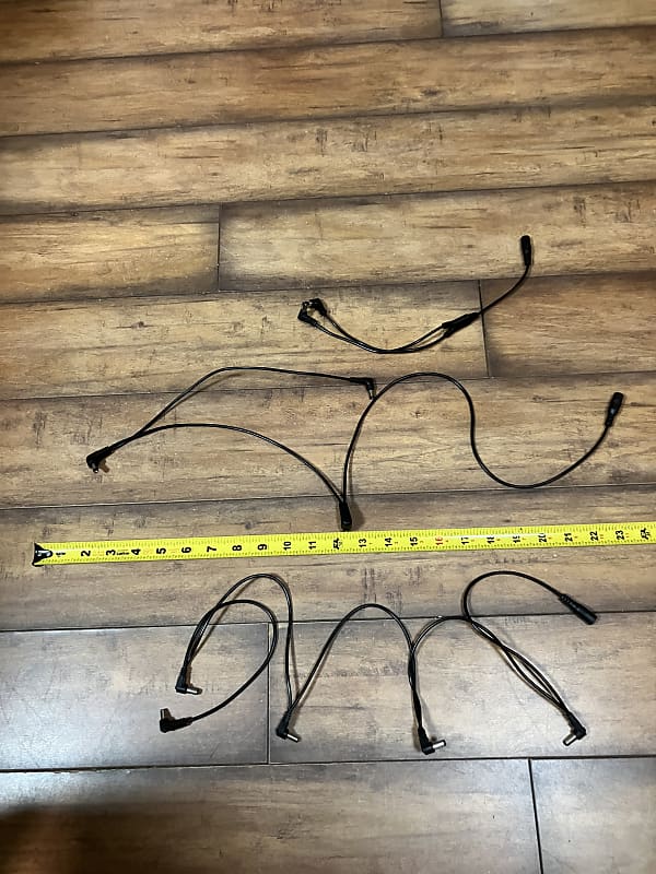 Pedal power cables (3), daisy chain, various configurations | Reverb
