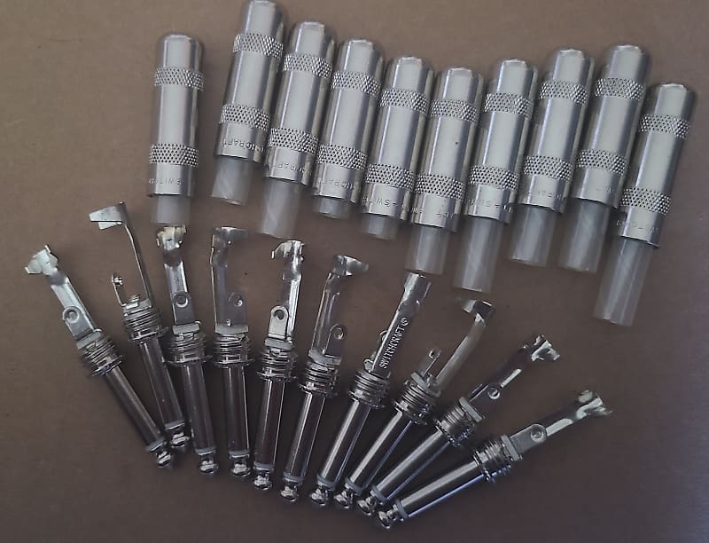 Switchcraft 280 Male 1/4" Tip & Sleeve Phone Connector | Reverb