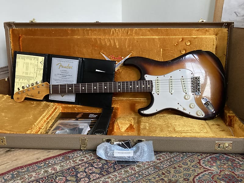 FENDER CUSTOM SHOP LTD EDITION 1959 STRATOCASTER LEFT HANDED | Reverb