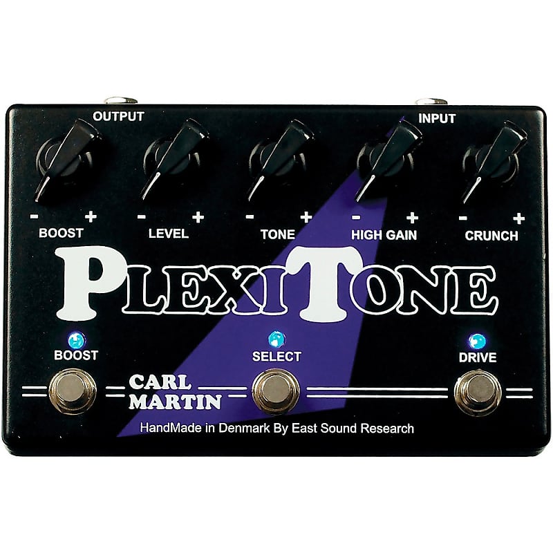 Carl Martin PlexiTone Overdrive Effects Pedal Black | Reverb