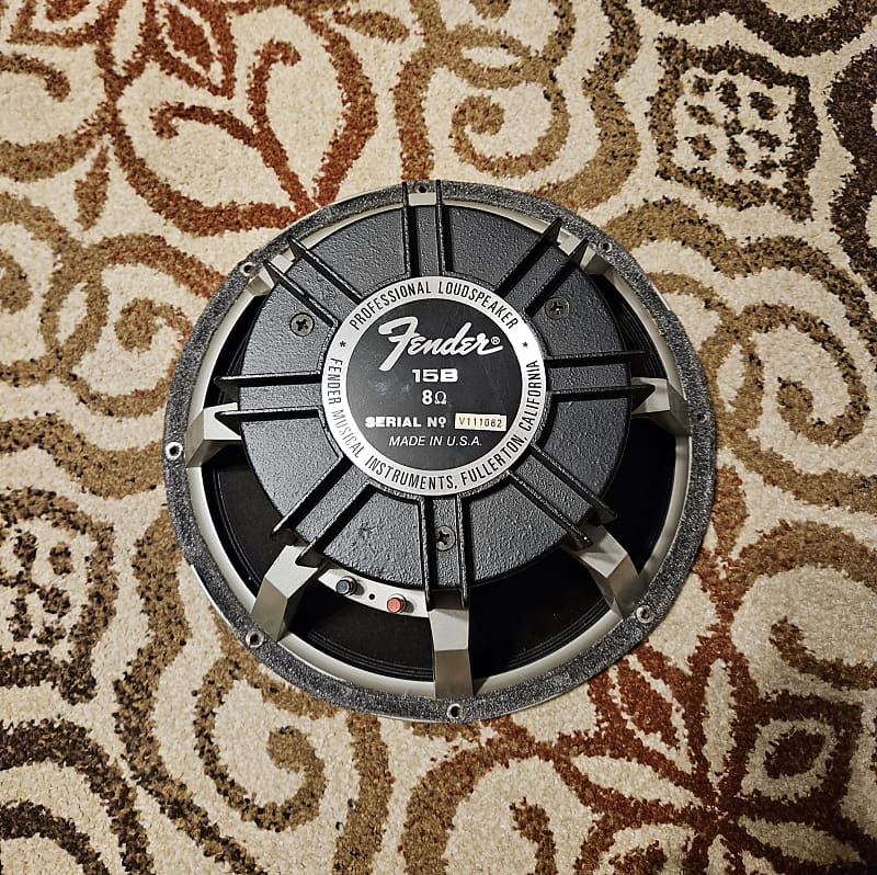 Fender Branded Electro-Voice EVM 15B Speaker | Reverb