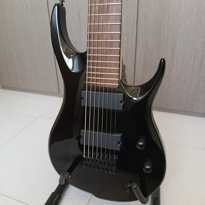 SubZero Generation 8 Electric Guitar, 8-String - Jet Black | Reverb
