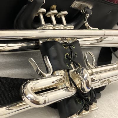 F. Besson International Series - Silver w/case + accessories | Reverb