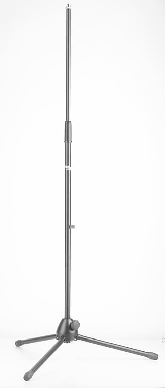 Stagg MIS-1020BK Microphone floor stand w/folding legs | Reverb