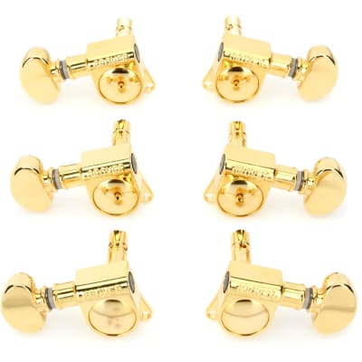 Grover 406C Mini Locking Rotomatic Tuners - 3+3 Chrome | Reverb