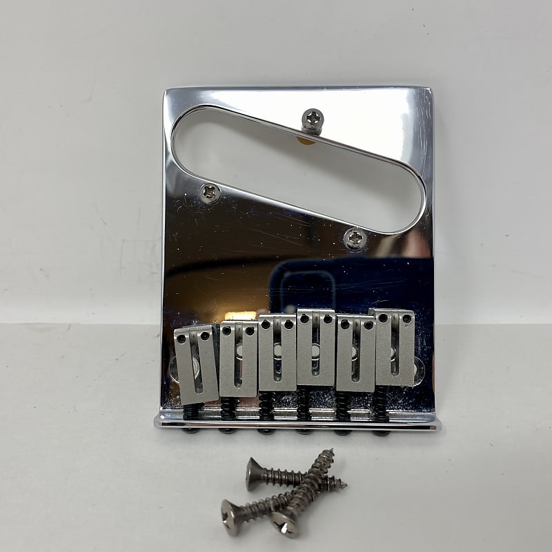 Fender American Standard Telecaster Bridge Complete 1993 | Reverb