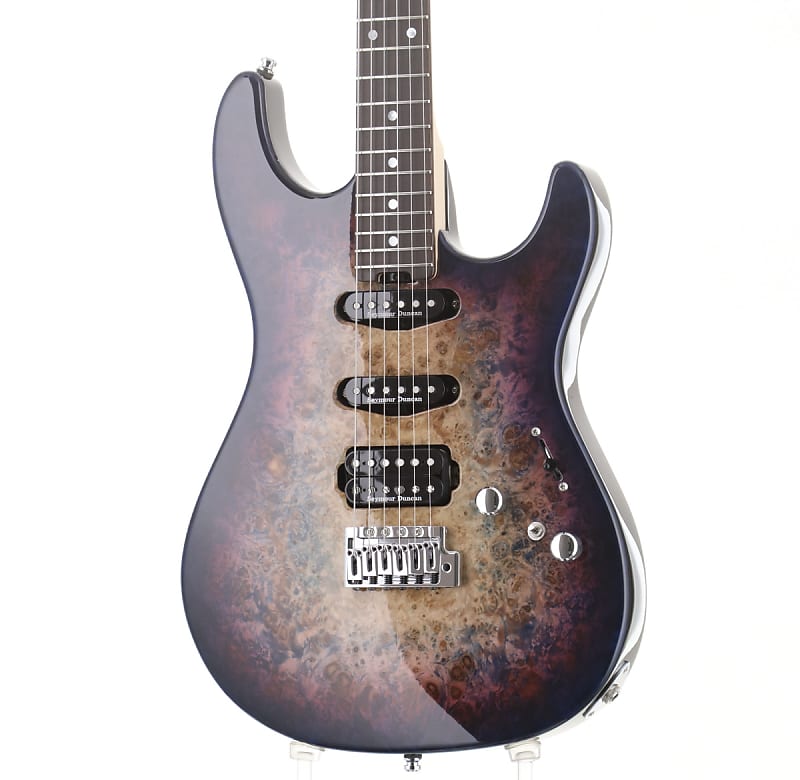 ESP SNAPPER CTM Poplar Burl/HR [SN E4700232] | Reverb Australia