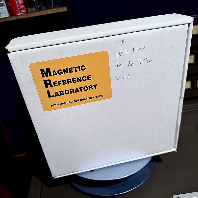 MRL 2" Calibration tape 15ips NAB, 30ips AES | Reverb